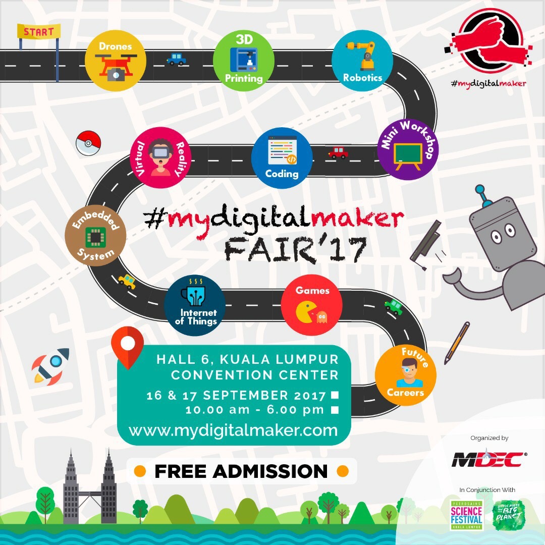 My Digital Maker Fair 17 | Sektor Sumber & Teknologi Pendidikan Negeri ...